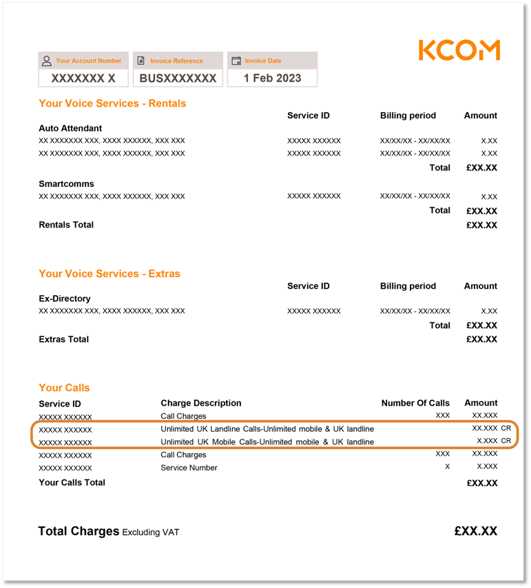 Understanding your bill | KCOM Business Understanding your bill | KCOM Business